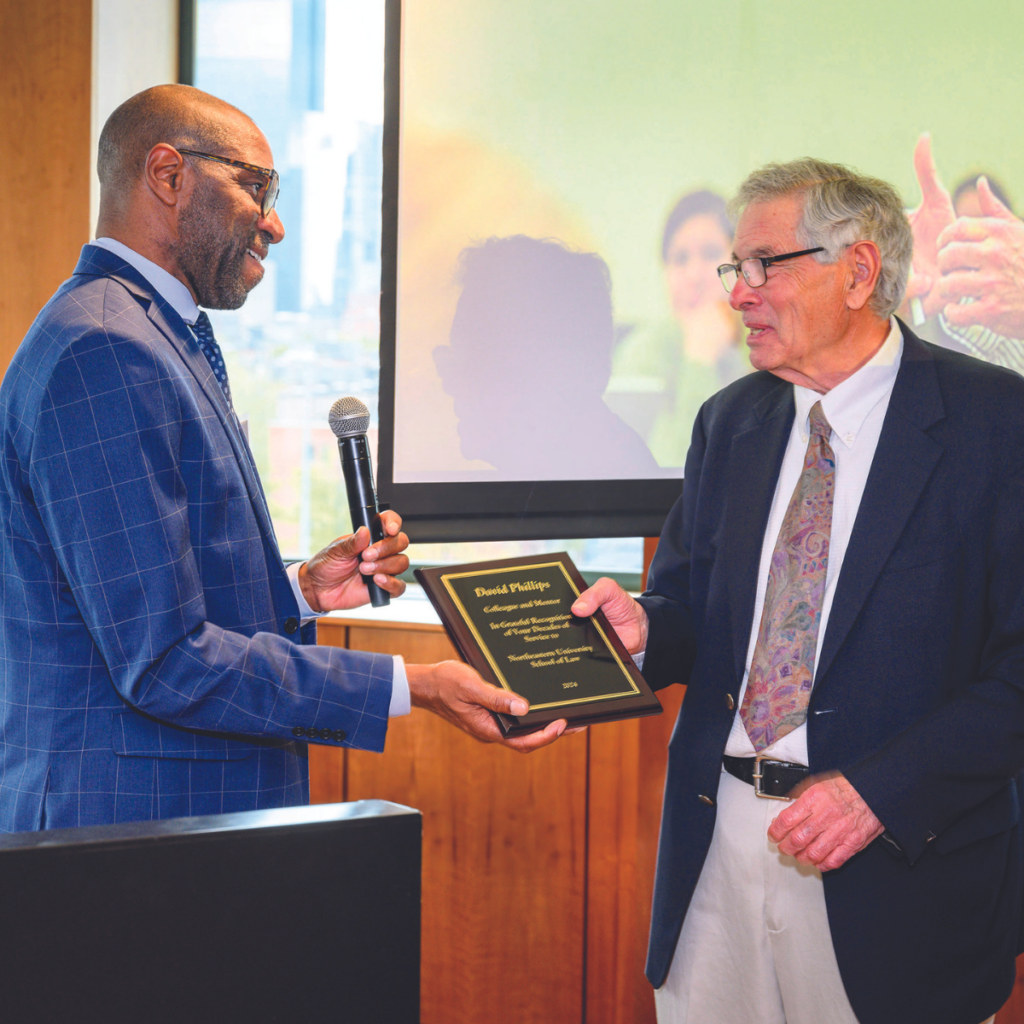 Celebrating David Phillips - Northeastern Law
